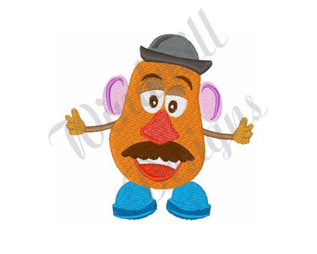 Mr Potato Head - Machine Embroidery Design, Embroidery Designs, Machine ...