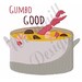 Pot of Gumbo - Machine Embroidery Design, Embroidery Designs, Machine ...