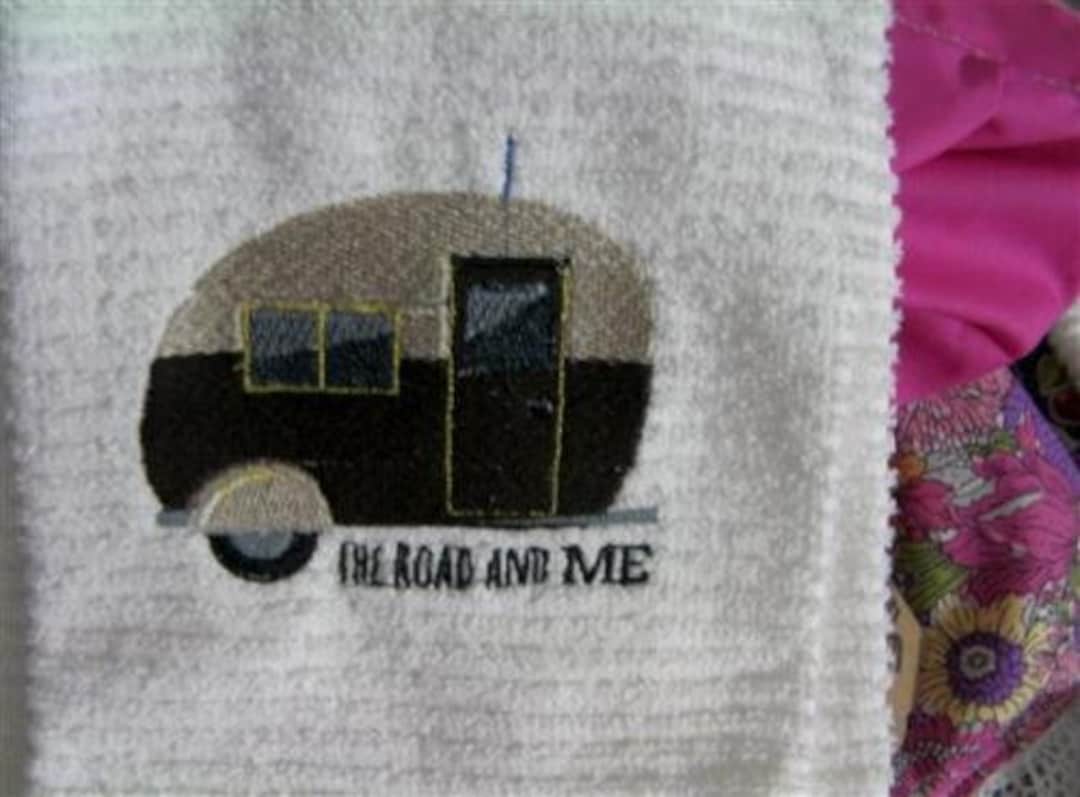 Camper - Machine Embroidery Design, Embroidery Designs, Embroidery ...