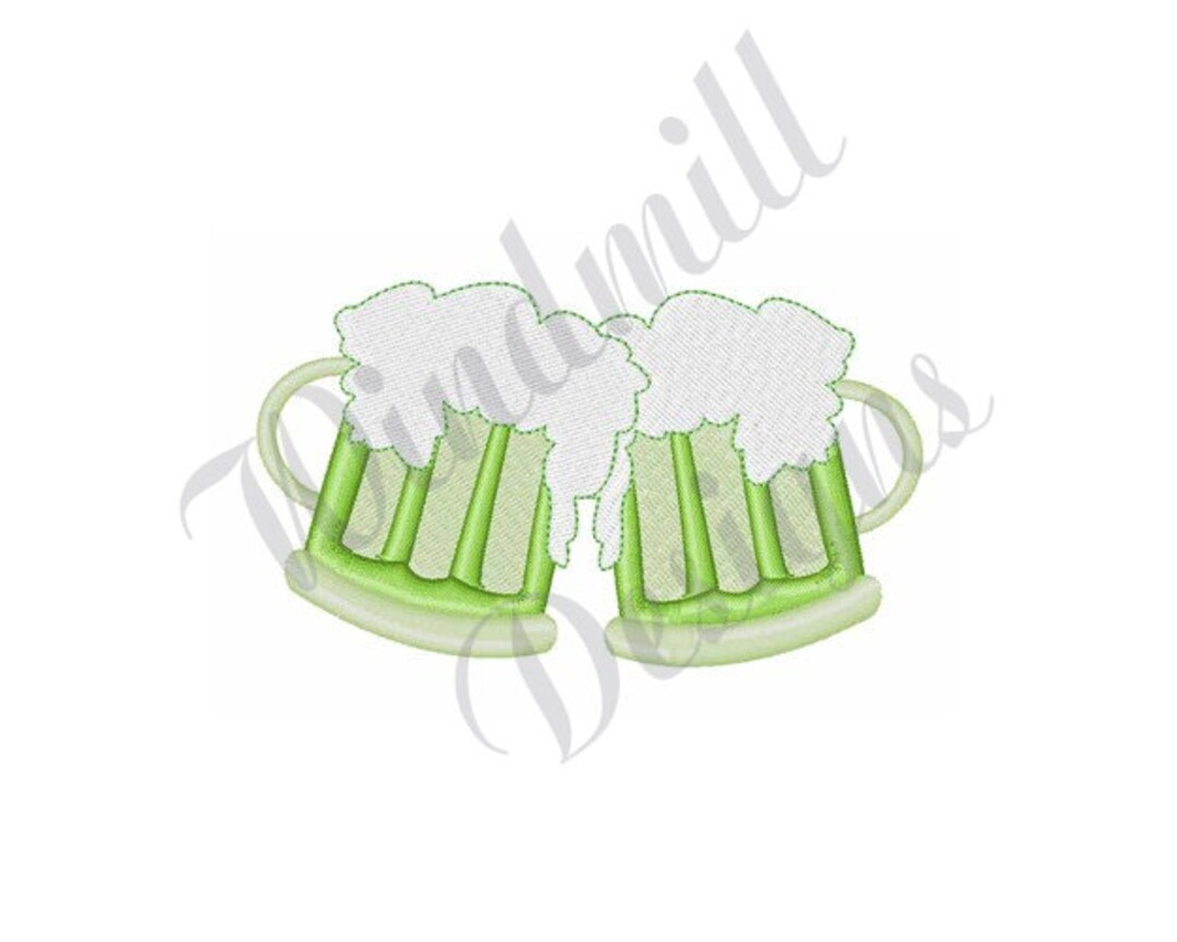 Beer Mug Cheers - Machine Embroidery Design, Embroidery Designs ...