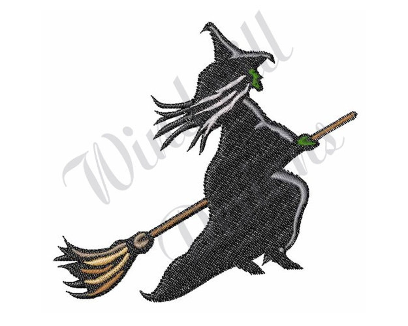 Wicked Witch Machine Embroidery Design, Embroidery Designs, Machine ...