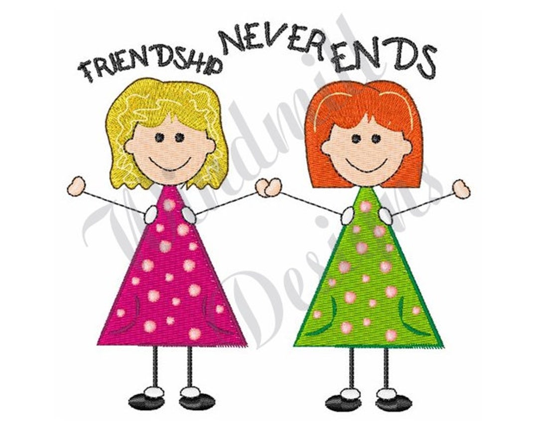 Friendship - Machine Embroidery Design, Embroidery Designs, Embroidery ...