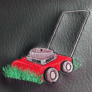 Lawn Mower -machine Embroidery Design, Embroidery Designs, Machine ...