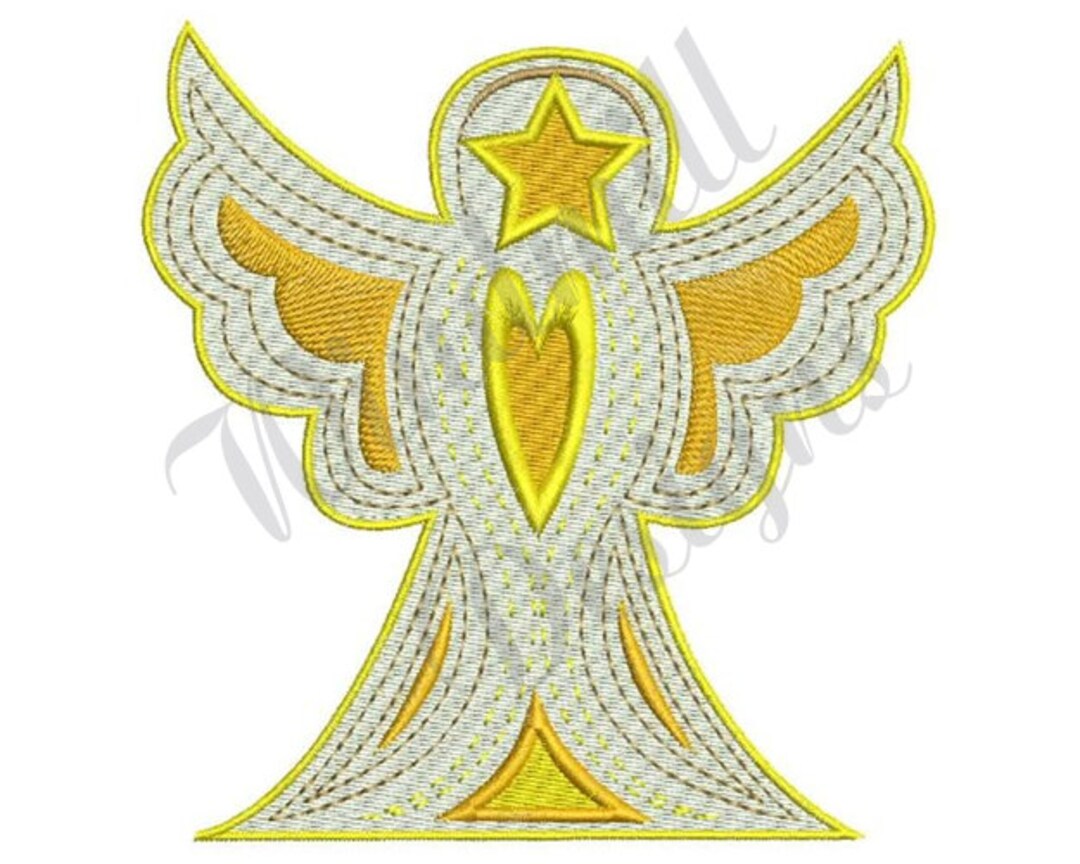 Ripple Angel - Machine Embroidery Design, Embroidery Designs ...