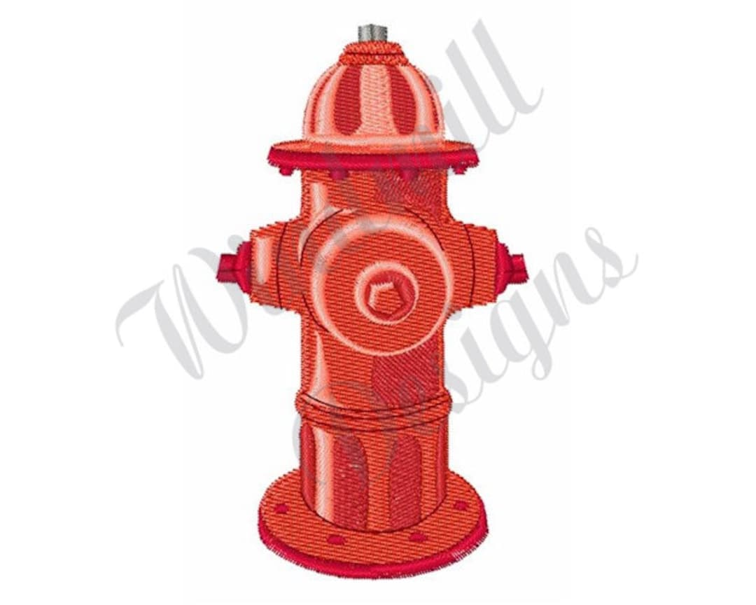 Fire Hydrant - Machine Embroidery Design, Embroidery Designs, Machine ...