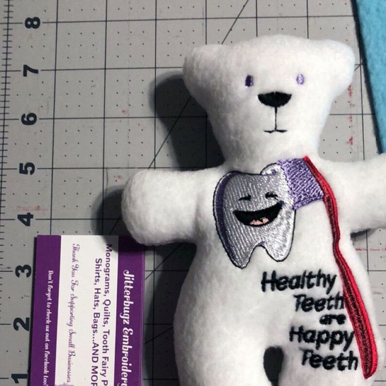 Toothbrush Machine Embroidery Design Embroidery Designs - Etsy