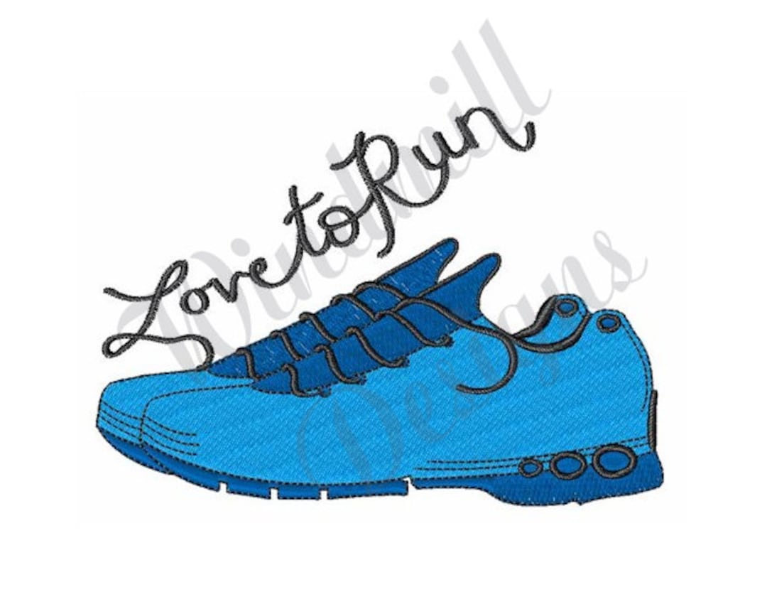Love to Run - Machine Embroidery Design, Embroidery Designs, Machine ...