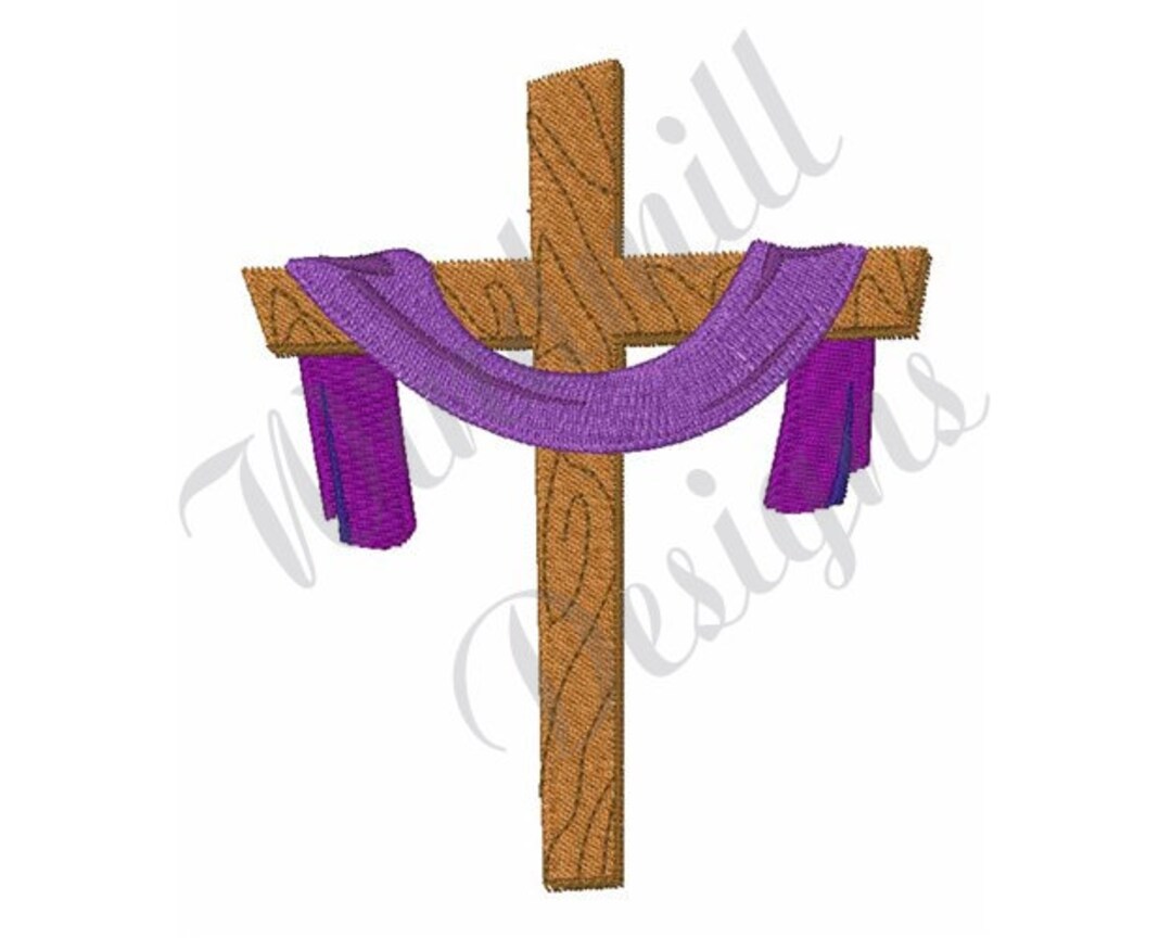 Easter Cross - Machine Embroidery Design, Embroidery Designs, Machine ...