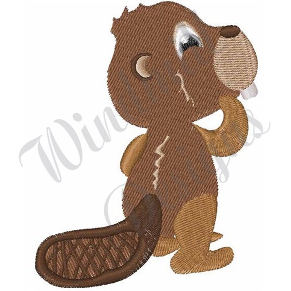 Beaver Embroidery File - Etsy