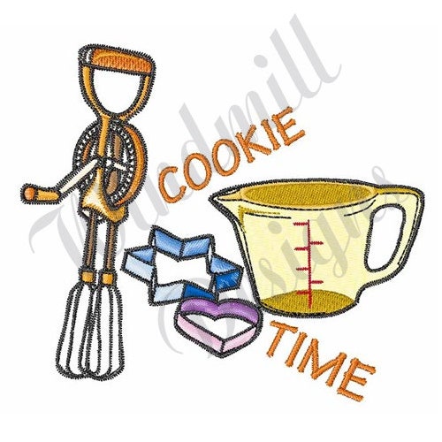 Bake off Filled Stitch Machine Embroidery Design-instant - Etsy