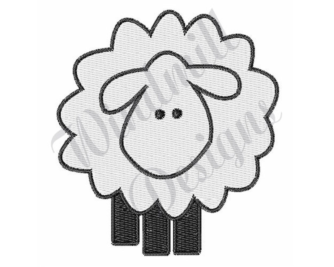 Sheep - Machine Embroidery Design, Embroidery Designs, Machine ...