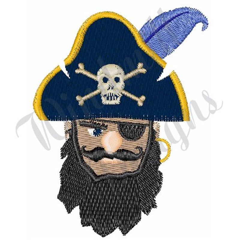 Pirate Embroidery Designs - Etsy