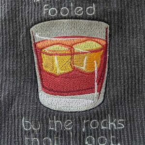 Gin and Tonic - Machine Embroidery Design, Embroidery Designs, Machine ...