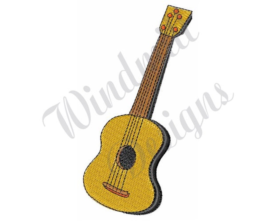 Guitar - Machine Embroidery Design, Embroidery Designs, Machine ...