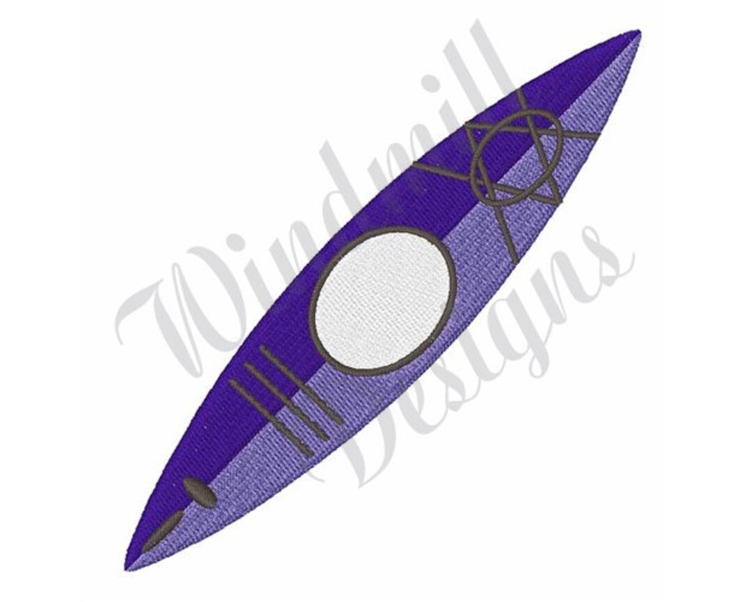 Kayak - Machine Embroidery Design, Embroidery Designs, Machine ...