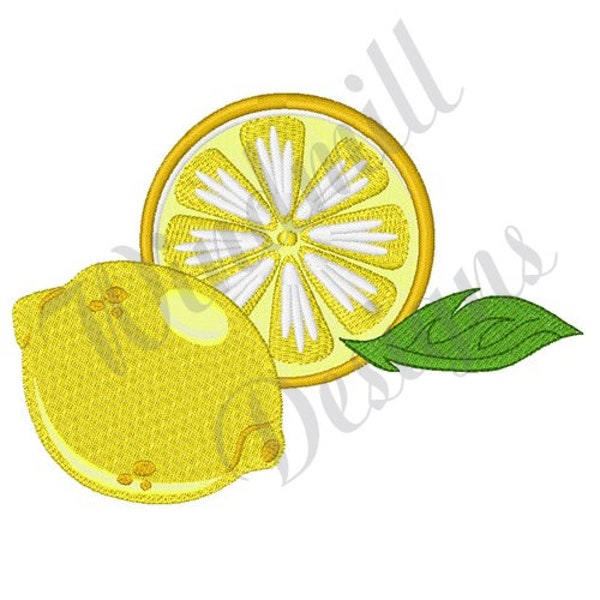 Lemon Machine Embroidery Designs - Etsy