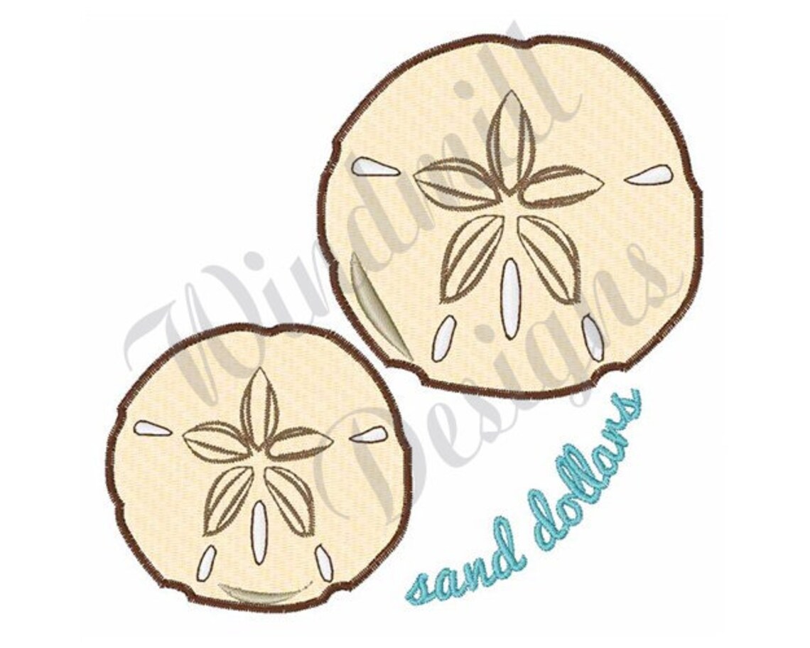 Sand Dollars - Machine Embroidery Design, Embroidery Designs, Machine ...
