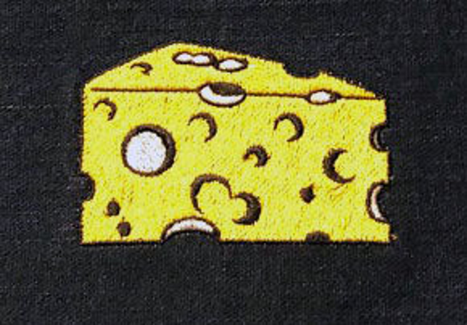 Hunk of Swiss Cheese - Machine Embroidery Design, Embroidery Designs ...