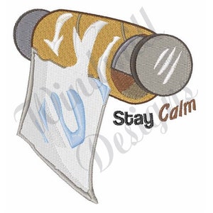 Stay Calm - Machine Embroidery Design, Embroidery Designs, Machine ...