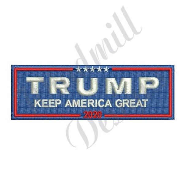 Trump Embroidery - Etsy