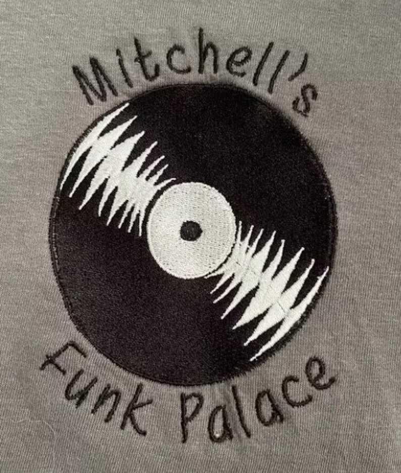 Vinyl Record - Machine Embroidery Design, Embroidery Designs, Machine ...