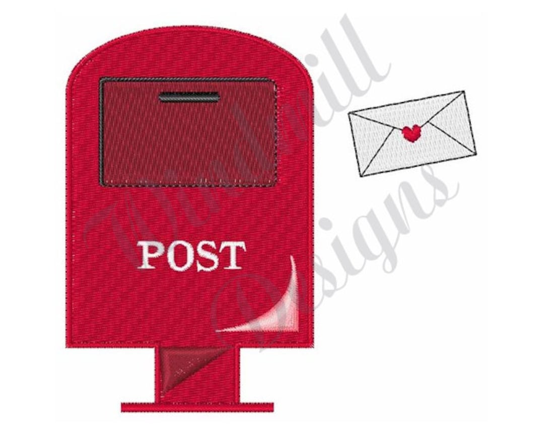 Mailbox - Machine Embroidery Design, Embroidery Designs, Machine ...