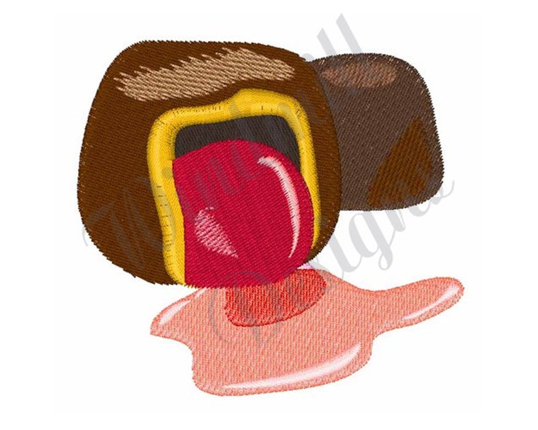 Chocolate Covered Cherry - Machine Embroidery Design, Embroidery ...