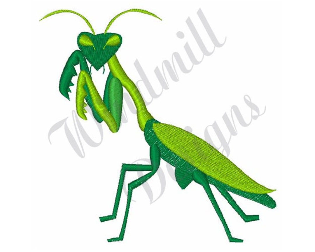 Praying Mantis -machine Embroidery Design, Embroidery Designs, Machine ...