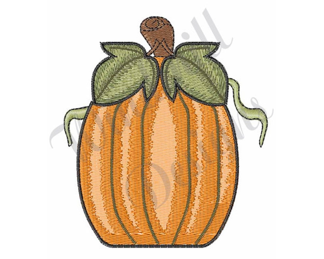Pumpkin - Machine Embroidery Design, Embroidery Designs, Machine ...