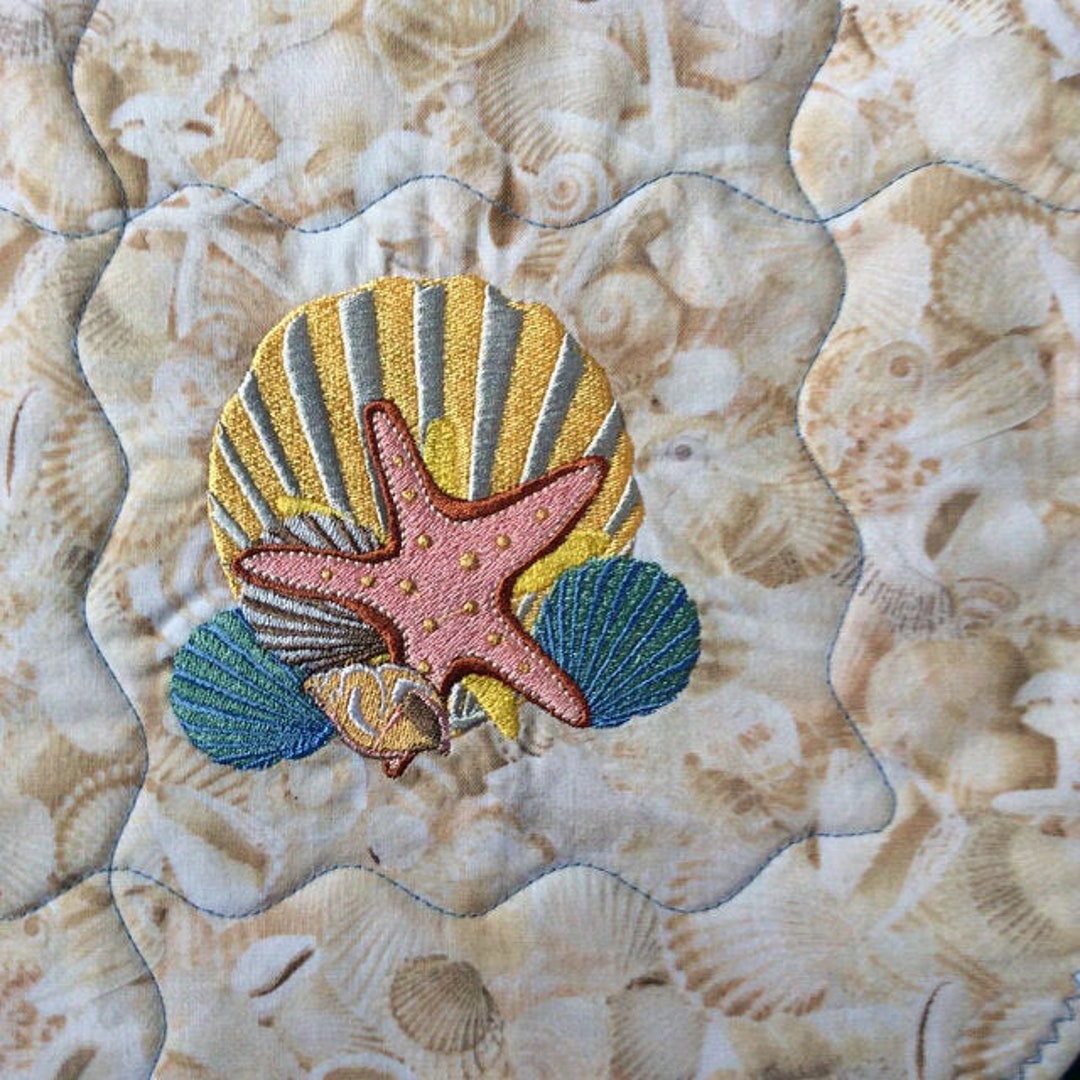 Sea Beauty - Machine Embroidery Design, Embroidery Designs, Machine ...