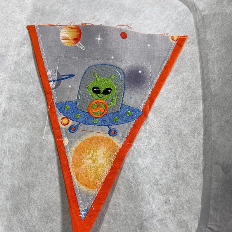 Spaceship Alien Machine Embroidery Design Embroidery - Etsy