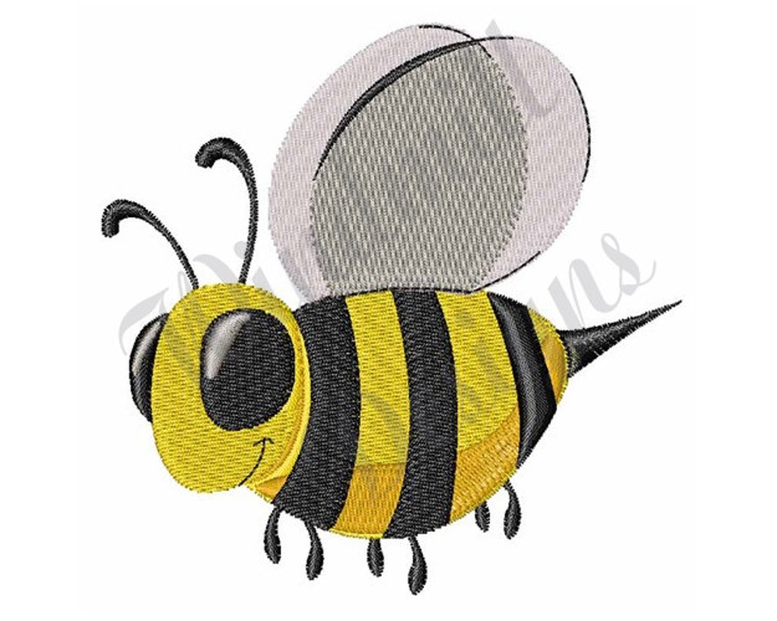 Bumble Bee Machine Embroidery Design Embroidery Designs - Etsy