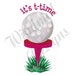 Golf Tee Time - Machine Embroidery Design, Embroidery Designs, Machine ...