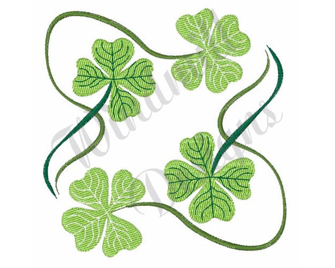 Irish Shamrocks - Machine Embroidery Design, Embroidery Designs ...
