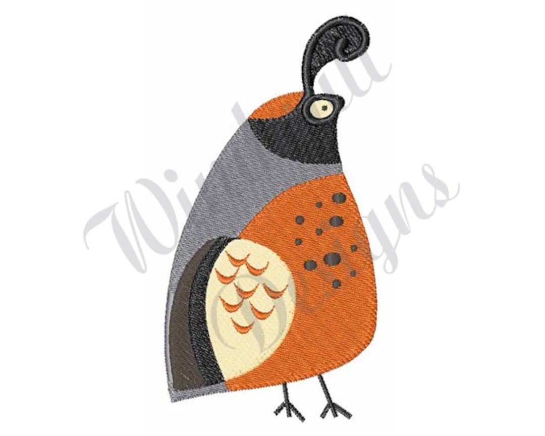 Partridge - Machine Embroidery Design, Embroidery Designs, Machine ...