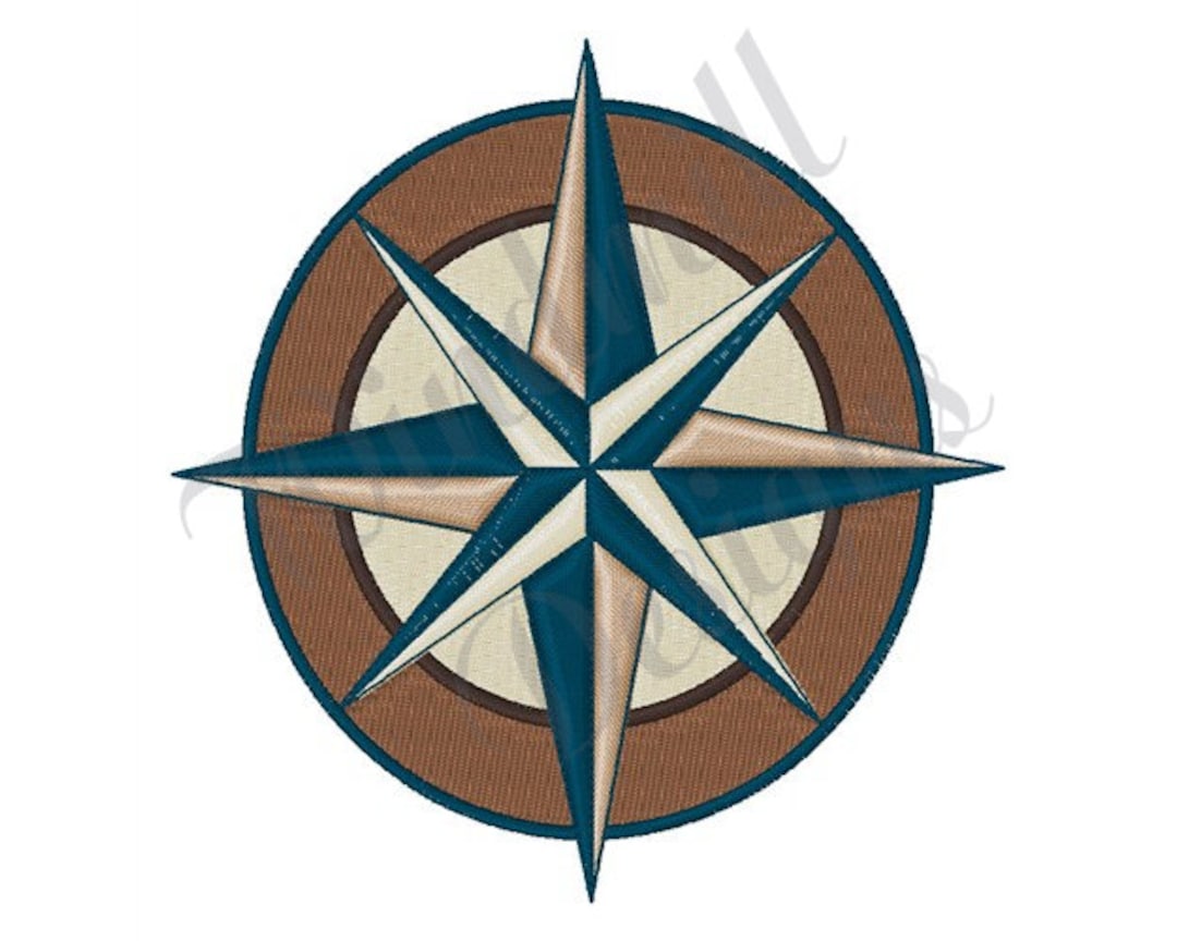 Compass Rose - Machine Embroidery Design, Embroidery Designs, Machine ...