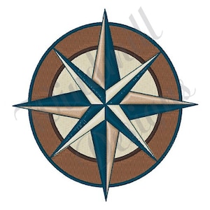 Compass Rose - Machine Embroidery Design, Embroidery Designs, Machine ...