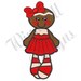 Gingerbread Girl -machine Embroidery Design, Embroidery Designs ...