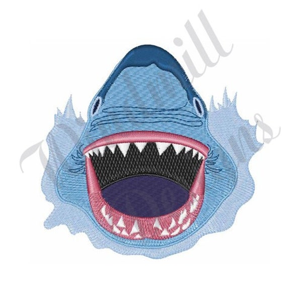 Jaws Embroidery - Etsy