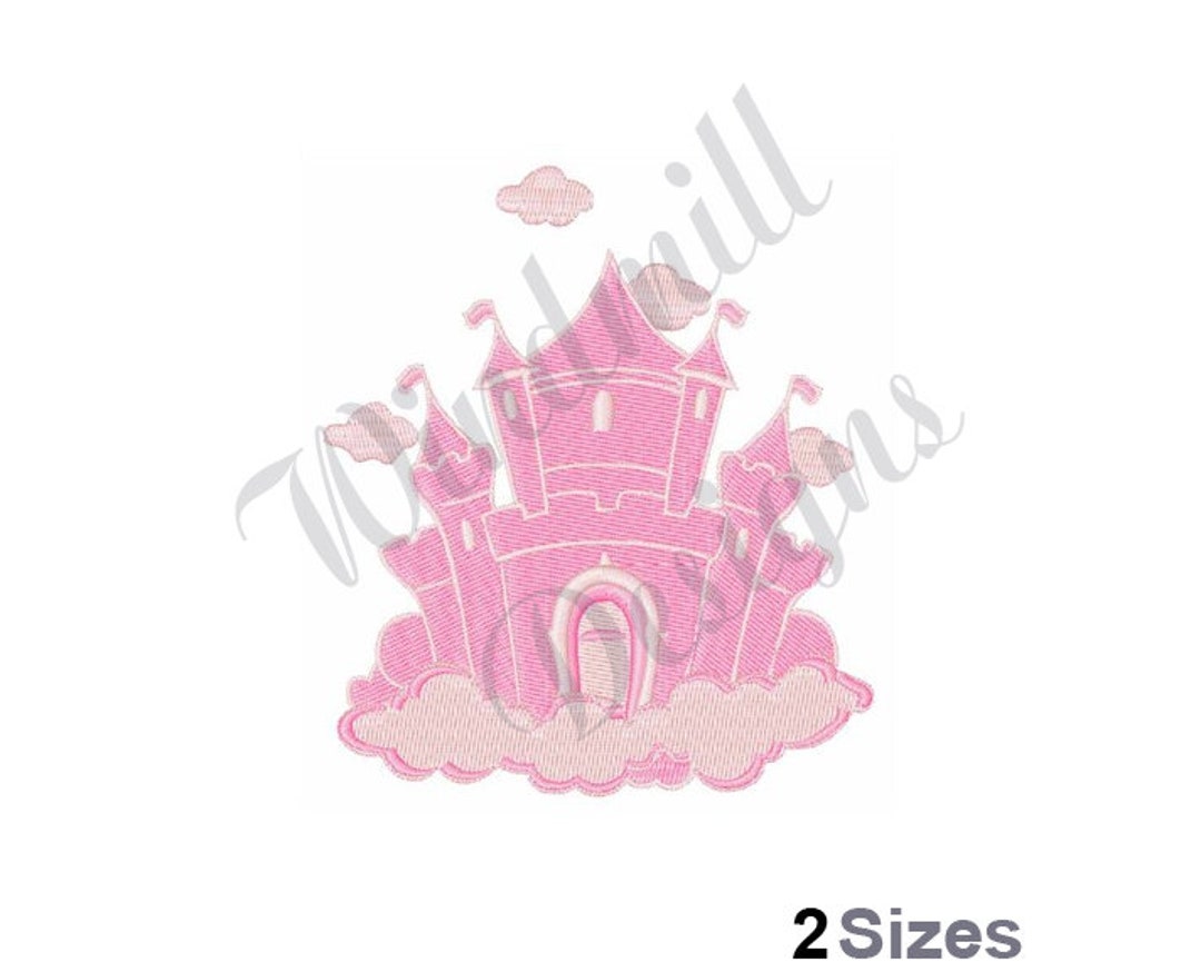 Fairy Castle - Machine Embroidery Design, Embroidery Designs, Machine ...
