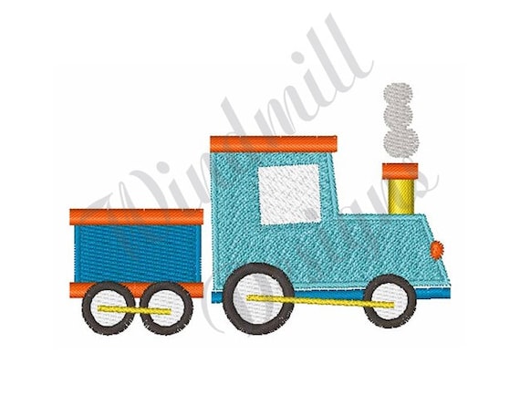 Baby Train Machine Embroidery Design Embroidery Designs - Etsy