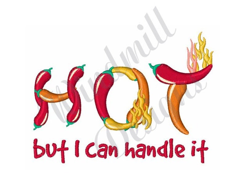 Hot Peppers - Machine Embroidery Design, Embroidery Designs, Machine ...