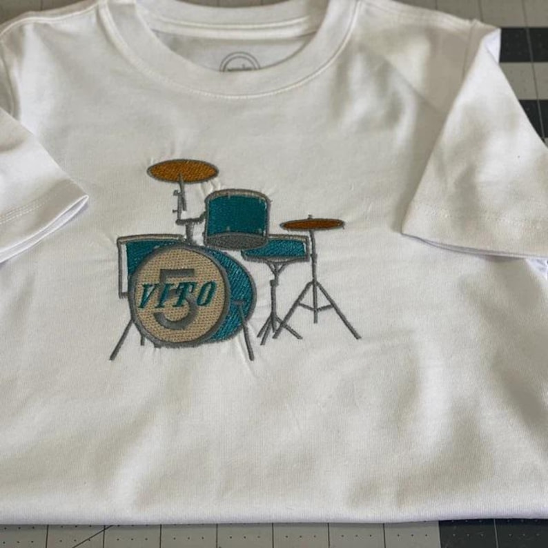 Drum Set - Machine Embroidery Design, Embroidery Designs, Machine ...