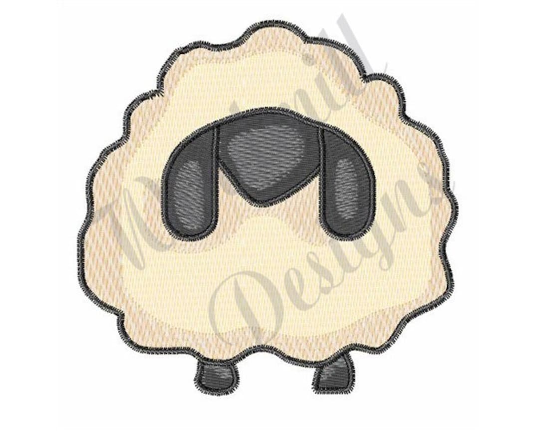 Fluffy Sheep - Machine Embroidery Design, Embroidery Designs, Machine ...