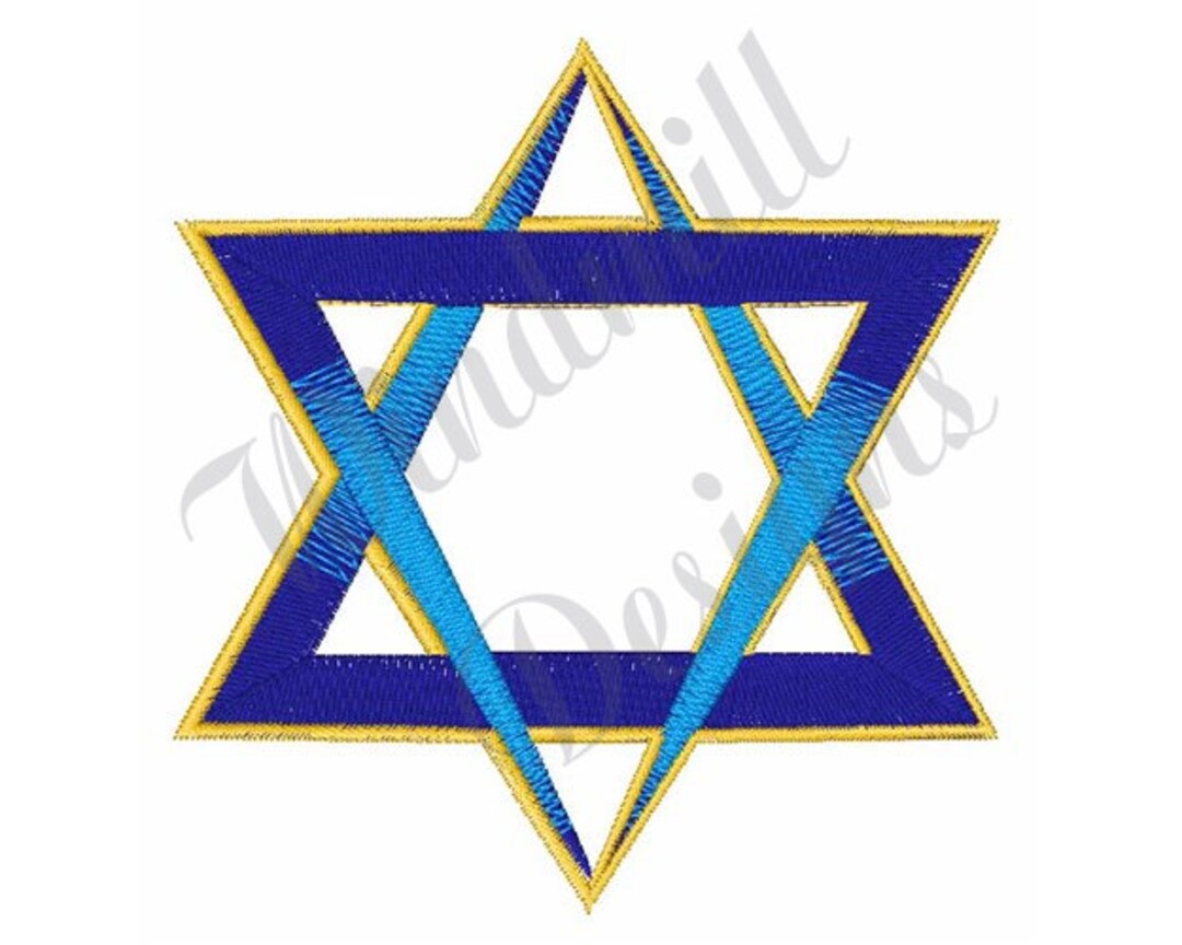Star of David - Machine Embroidery Design, Embroidery Designs, Machine ...