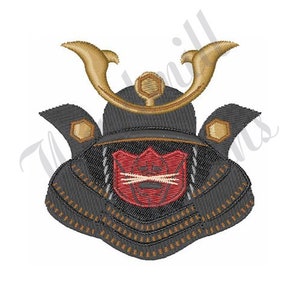 Samurai Mask Machine Embroidery Design, Embroidery Designs, Machine ...