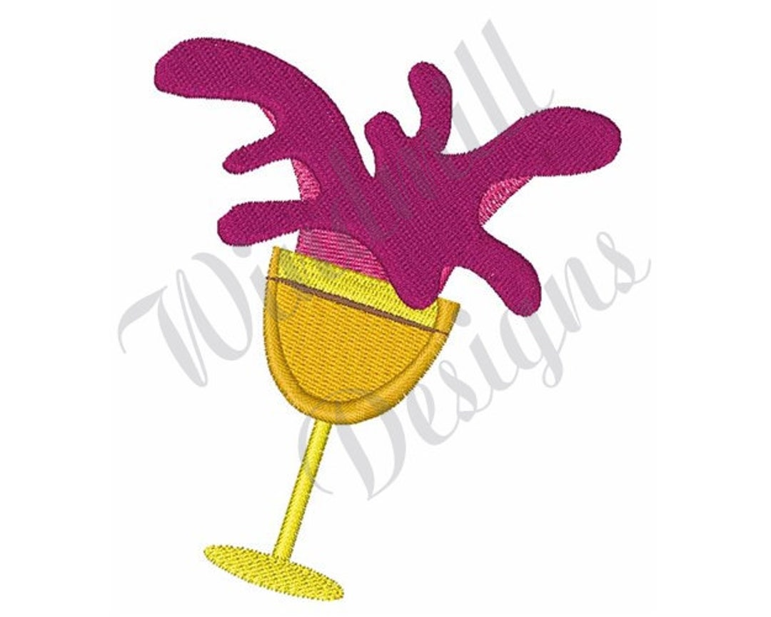 Red Wine - Machine Embroidery Design, Embroidery Designs, Machine ...