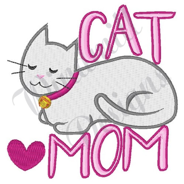 Cat Lady Embroidery - Etsy