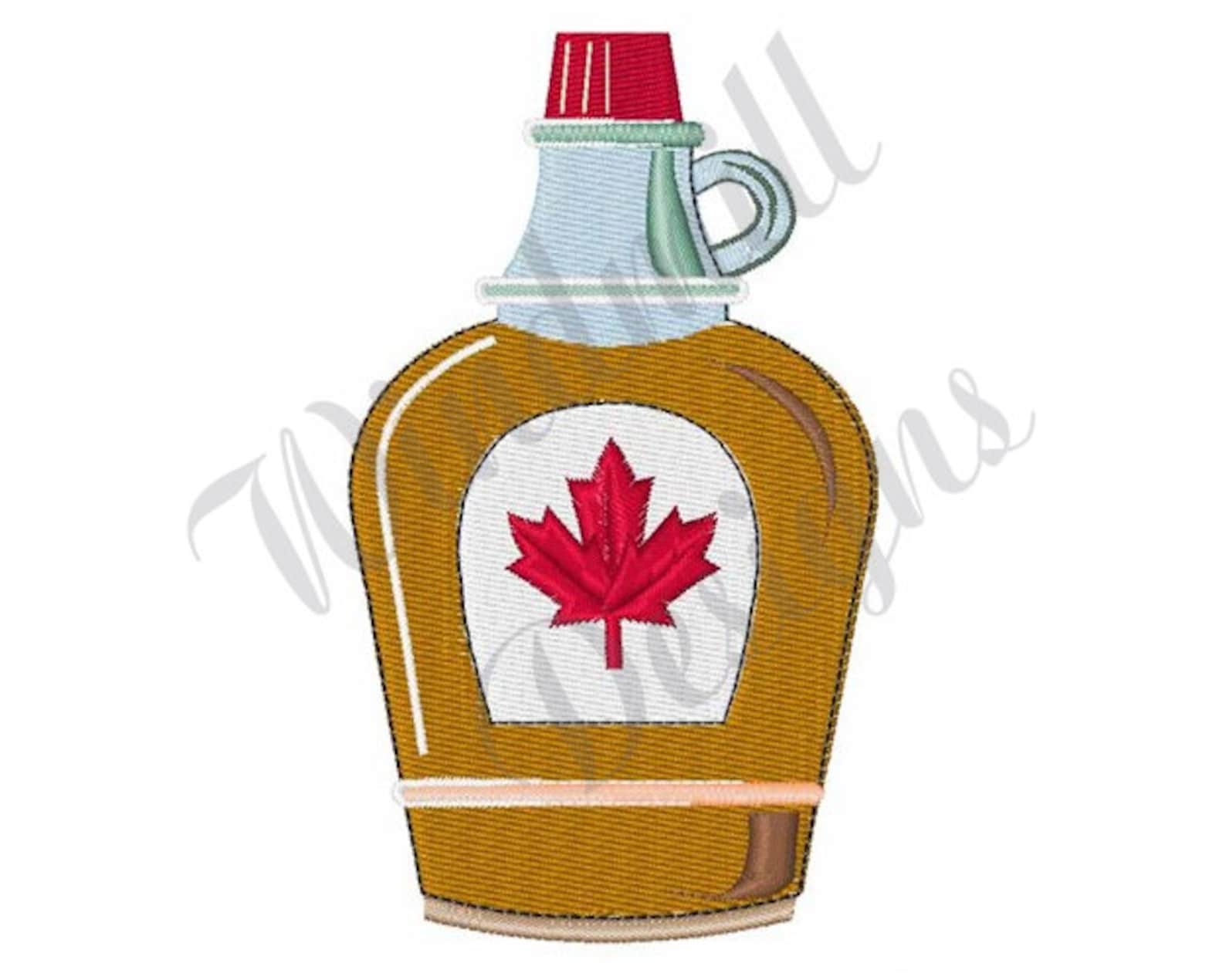 Maple Syrup - Machine Embroidery Design, Embroidery Designs, Machine ...