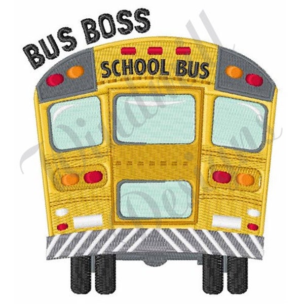 School Bus Appliques - Etsy